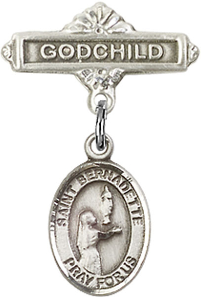 Hail MaryGifts | Jewelry | St Bernadette Baby Badge 970736 | Poshmark